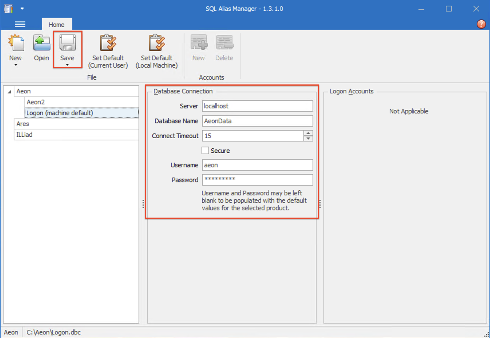 Atlas SQL Alias Manager | Atlas Systems Documentation
