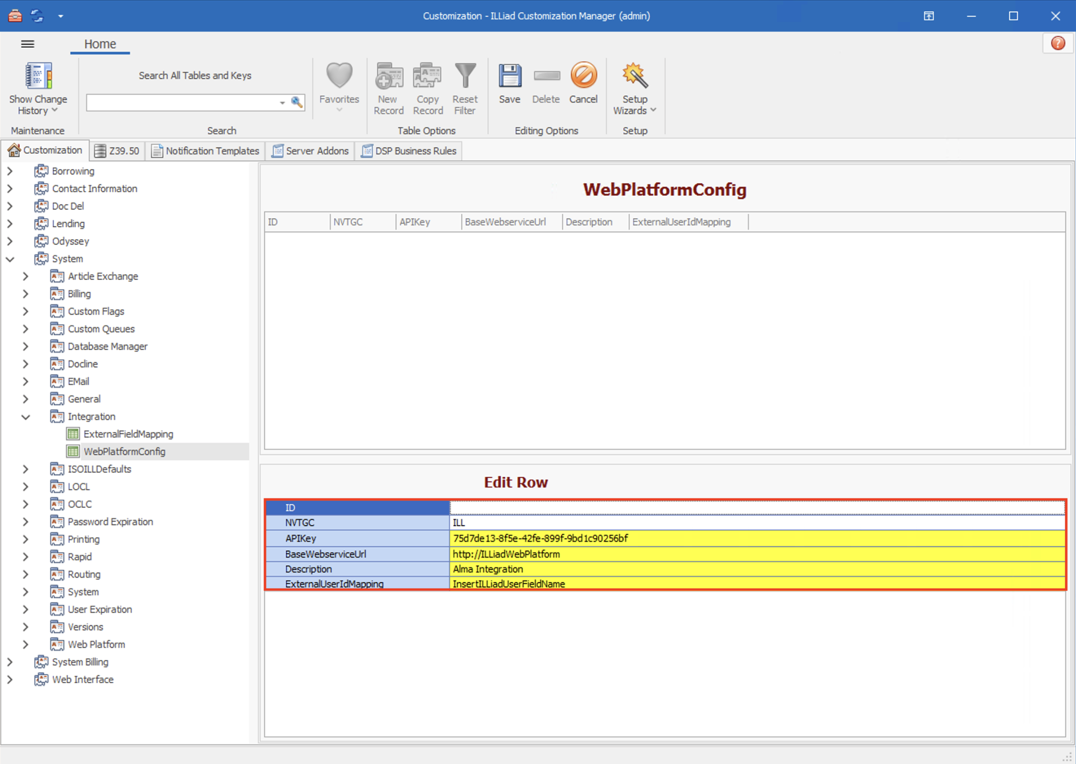 Configuring the ILLiad Web Platform | Atlas Systems Documentation