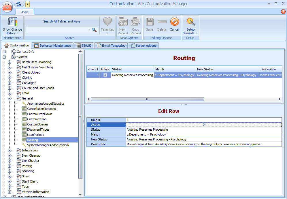 Creating Routing Rules | Atlas Systems Documentation