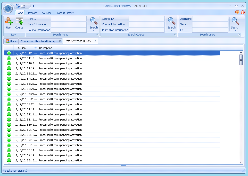 Daily Process Reports | Atlas Systems Documentation
