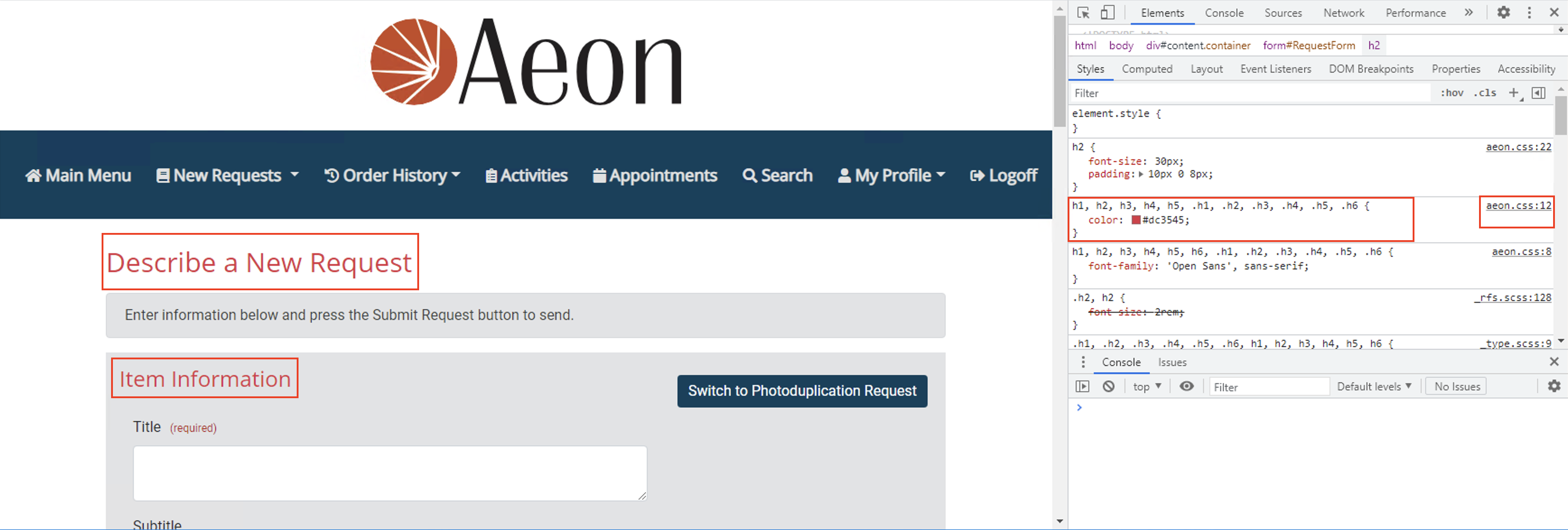 Implementing the Aeon v5.0 Web Pages Guide | Atlas Systems Documentation