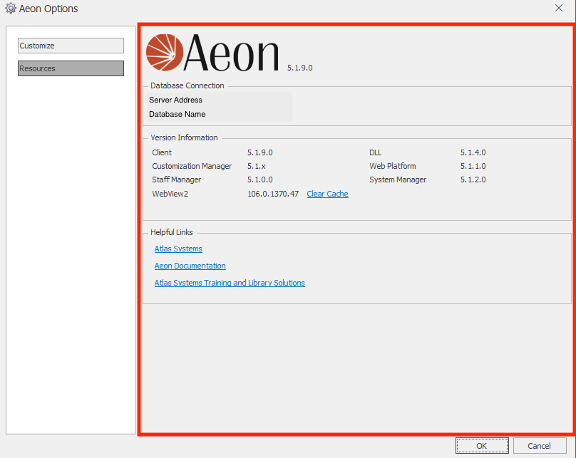 Locating System Details and Clearing the WebView2 Cache in the Aeon ...