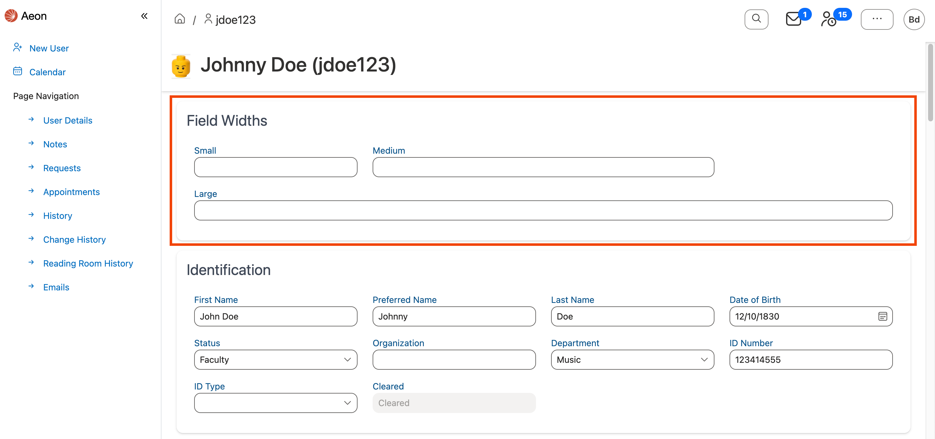 Customizing Page Field Groupings | Atlas Systems Documentation