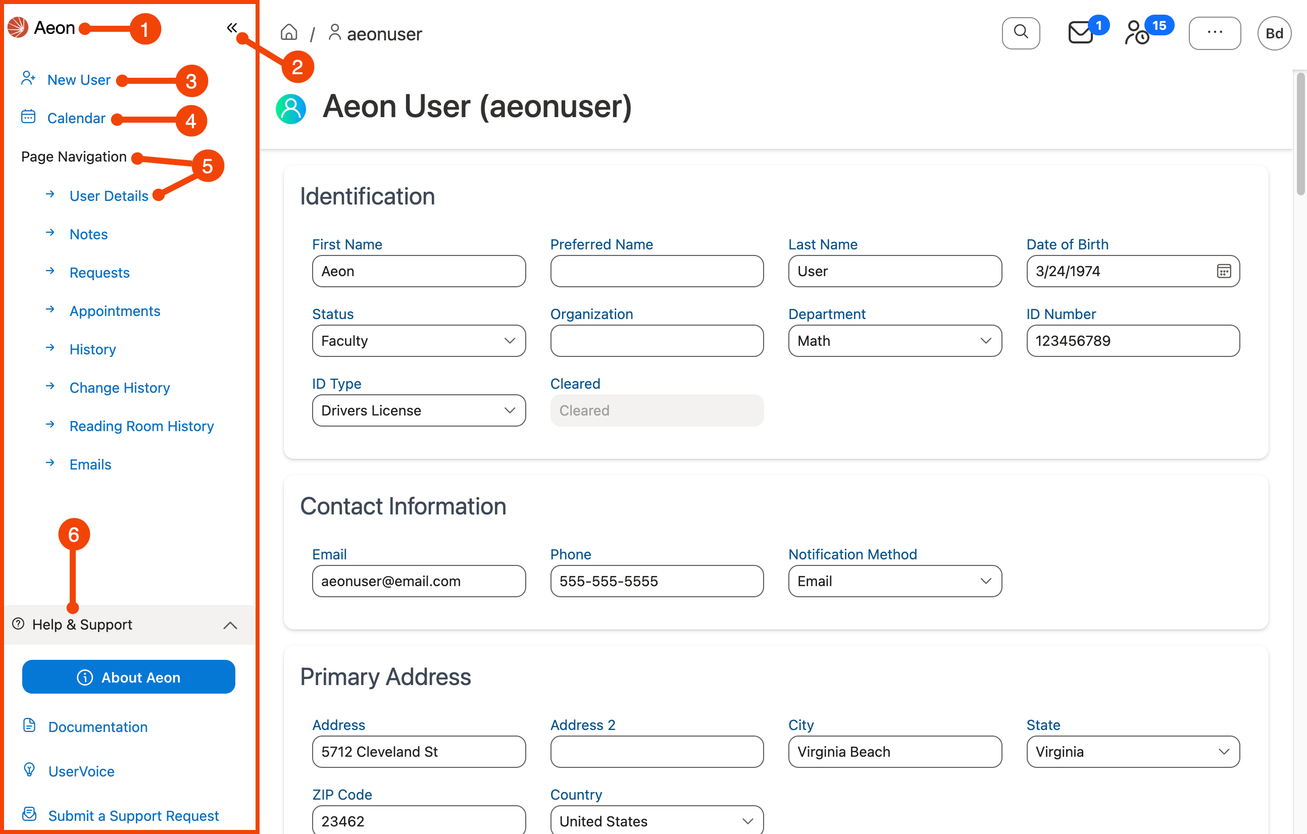 Navigating the Aeon Web Client | Atlas Systems Documentation