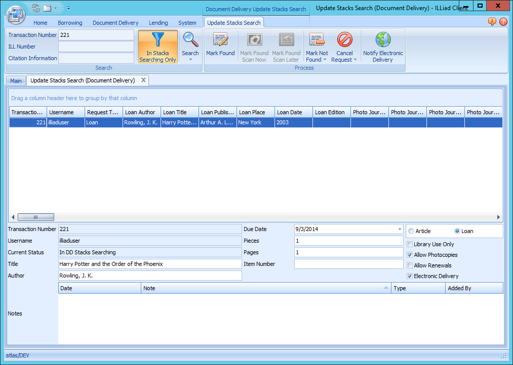 Aeon Processing Flowchart | Atlas Systems Documentation